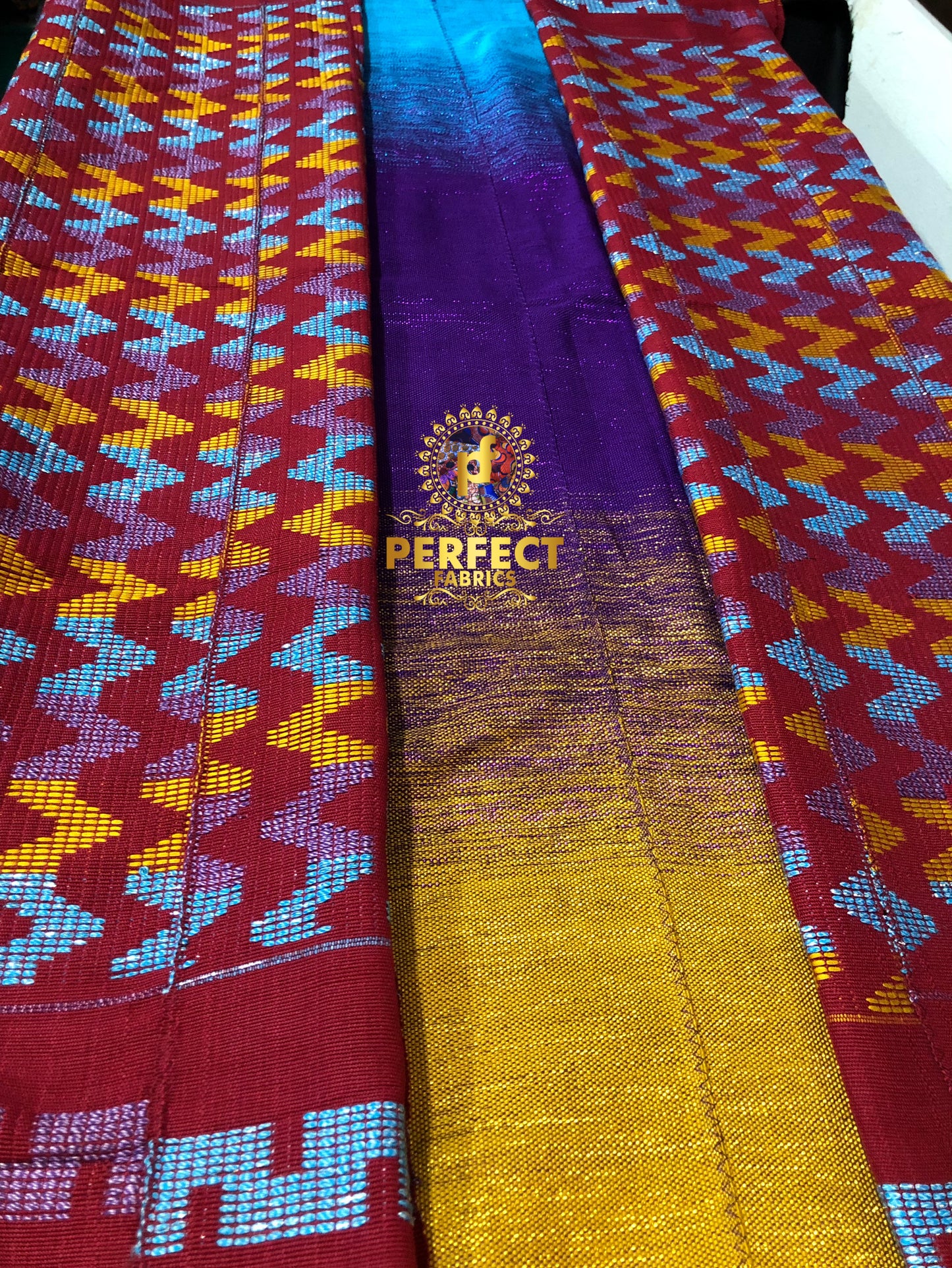 Ashanti Kente 6yards Set – PERFECT FABRICS