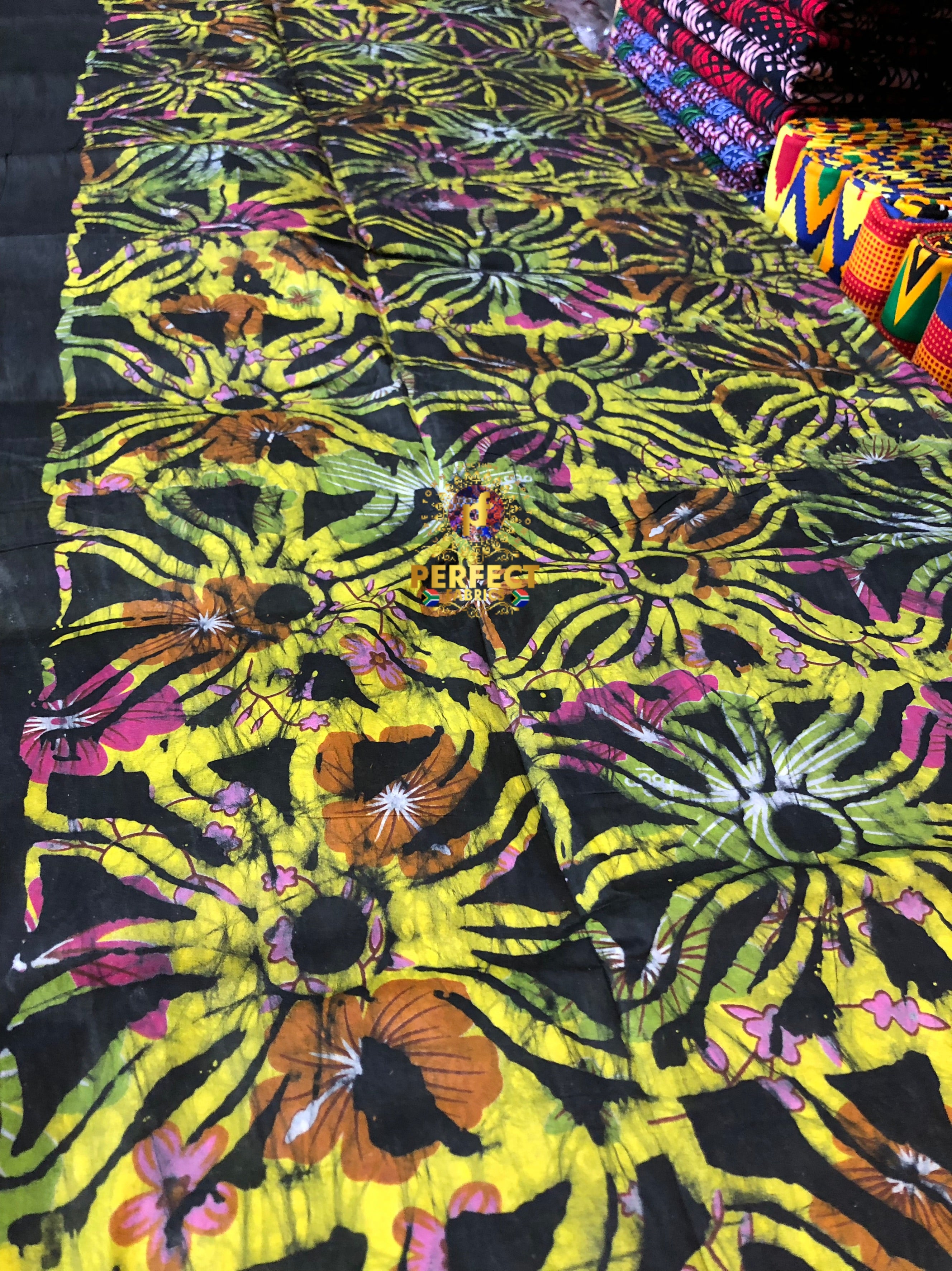 Premium Colorful Cotton Batik – PERFECT FABRICS