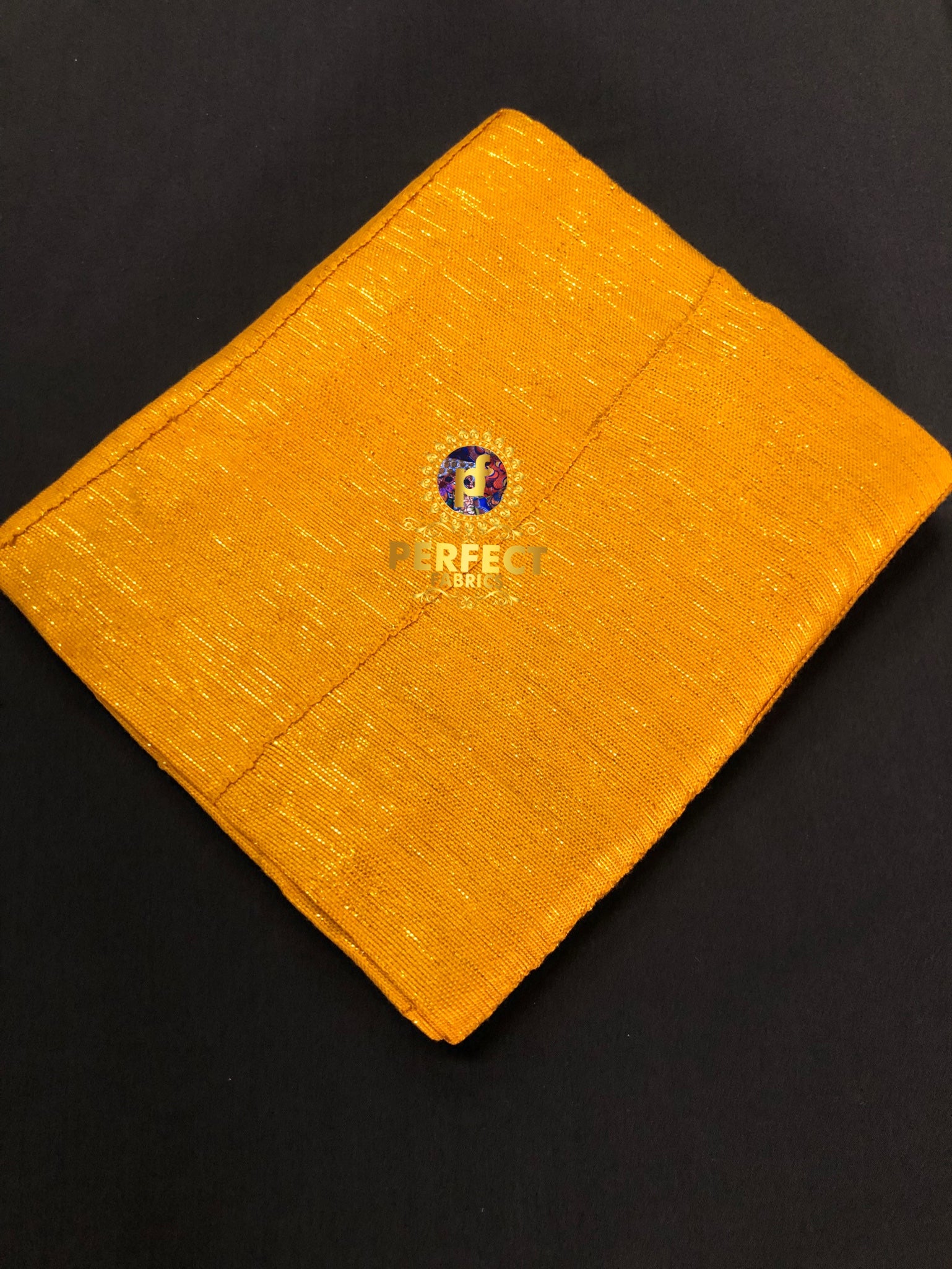 Gold shimmer plain Kente – PERFECT FABRICS
